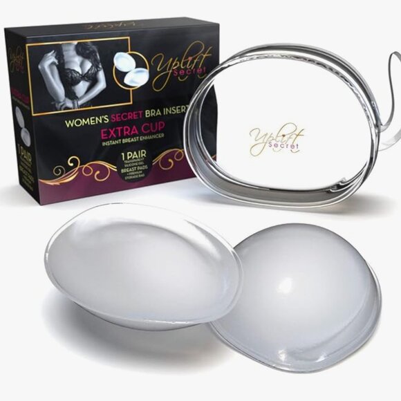 Uplift | Accessories | New Uplift Secret Silicone Bra Inserts Clear Gel ...